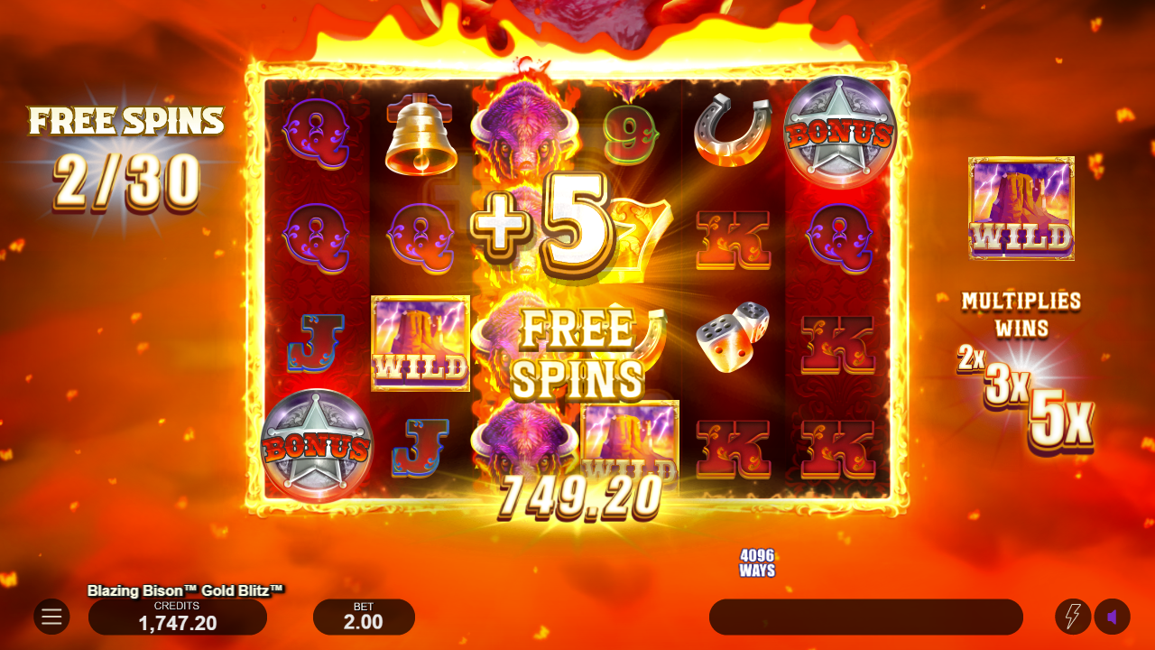 Blazing Bison Gold Blitz Review For Canada - CVV Best